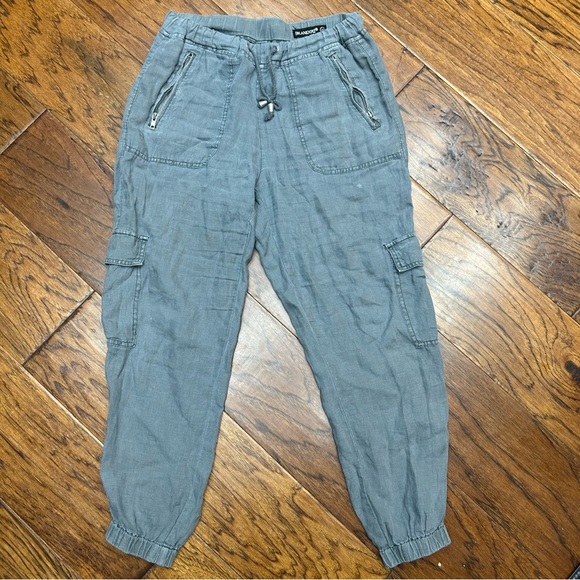 Blank NYC | Pants & Jumpsuits | Blank Nyc Linen Jogger Track Pants ...